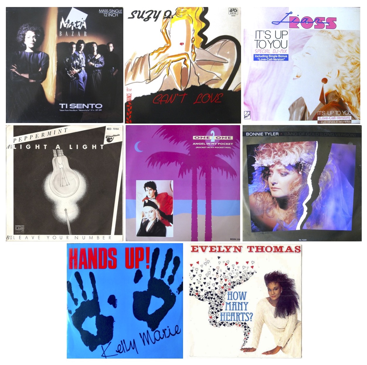 Eurobeat & Italo Disco Charts 7th June 1986: Suzy Q, One To One, Kelly ...