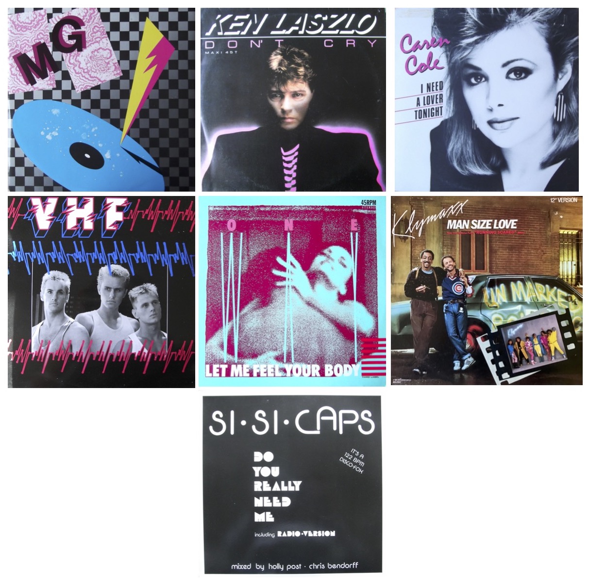 Eurobeat & Italo Disco Charts 9th August 1986: K.B. Caps (Si Si Caps ...