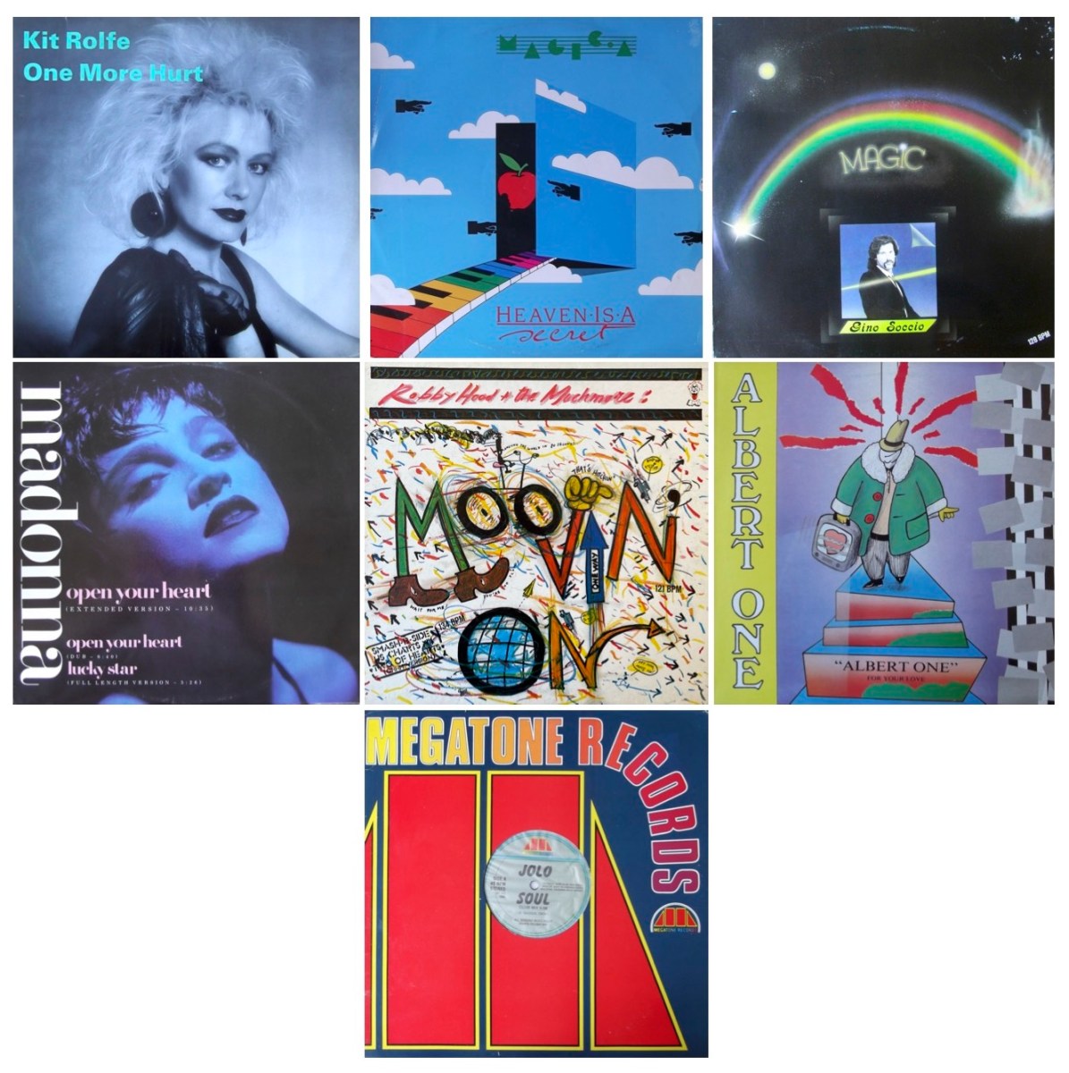 Eurobeat & Italo Disco Charts 13th December 1986: Jolo, Kit Rolfe ...